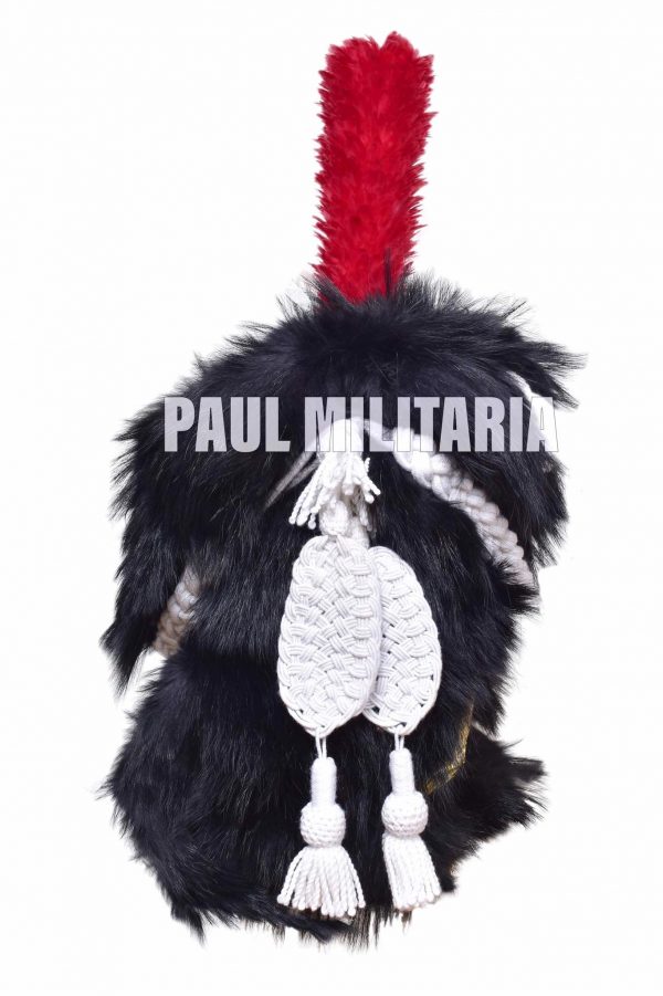 Napoleonic Bearskin hat for infantry of guard, Officer Shako - Paul ...