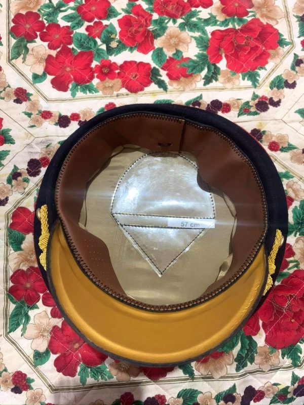 WWII German Army Railway Leader Visor Cap - Paul Militaria