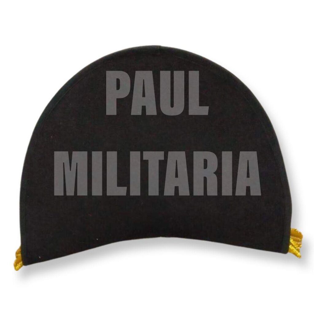 French Napoleonic Bicorn for officer Hat in Gold Briad